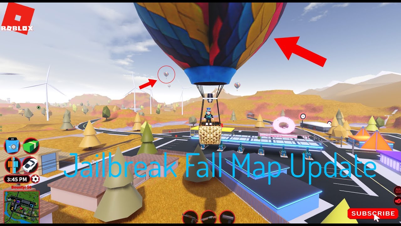 JAILBREAK Fall Map UPDATE 🍁 | Roblox | Waisio Gaming - YouTube