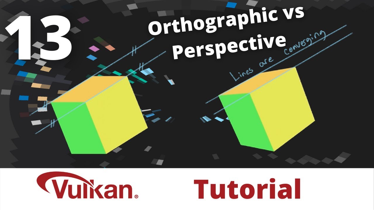 Projection Matrices Vulkan Game Engine Tutorial 13 Youtube