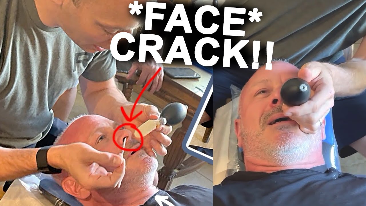 *INSANE Face CRACKS* ASMR Chiropractic Adjustment Compilation - YouTube