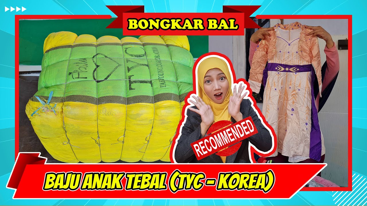 BONGKAR BAL BAJU ANAK CAMPUR TEBAL TYC KOREA | BANYAK BRAND DAN SIZE ...
