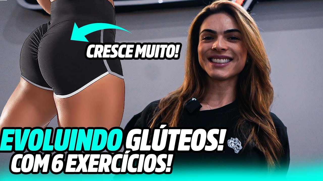 OS 6 EXERCÍCIOS MAIS PODEROSOS PARA GLÚTEOS! - YouTube