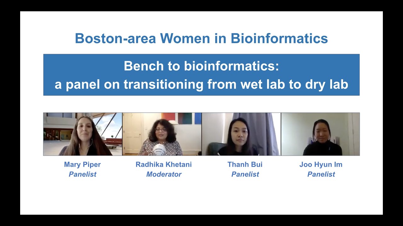 Bench to Bioinformatics: A panel on transitioning from wet lab to dry ...