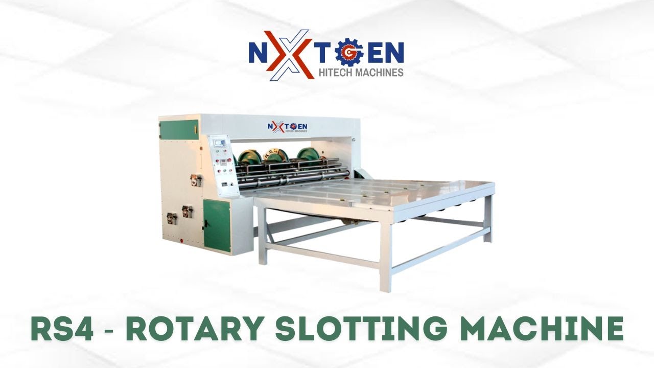 RS4 - Rotary Slotting Machine - YouTube