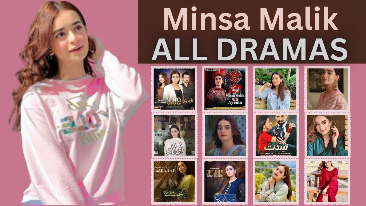 Minsa Malik All Dramas List 😱 | Pakistani Best Drama 🥰 | @dramavibes512 ...
