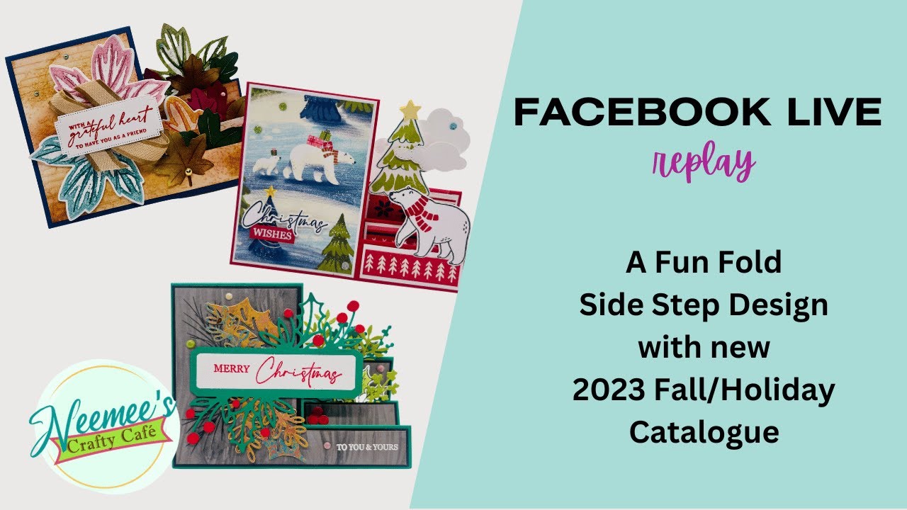 Facebook Live Replay featuring a Fun Fold - YouTube