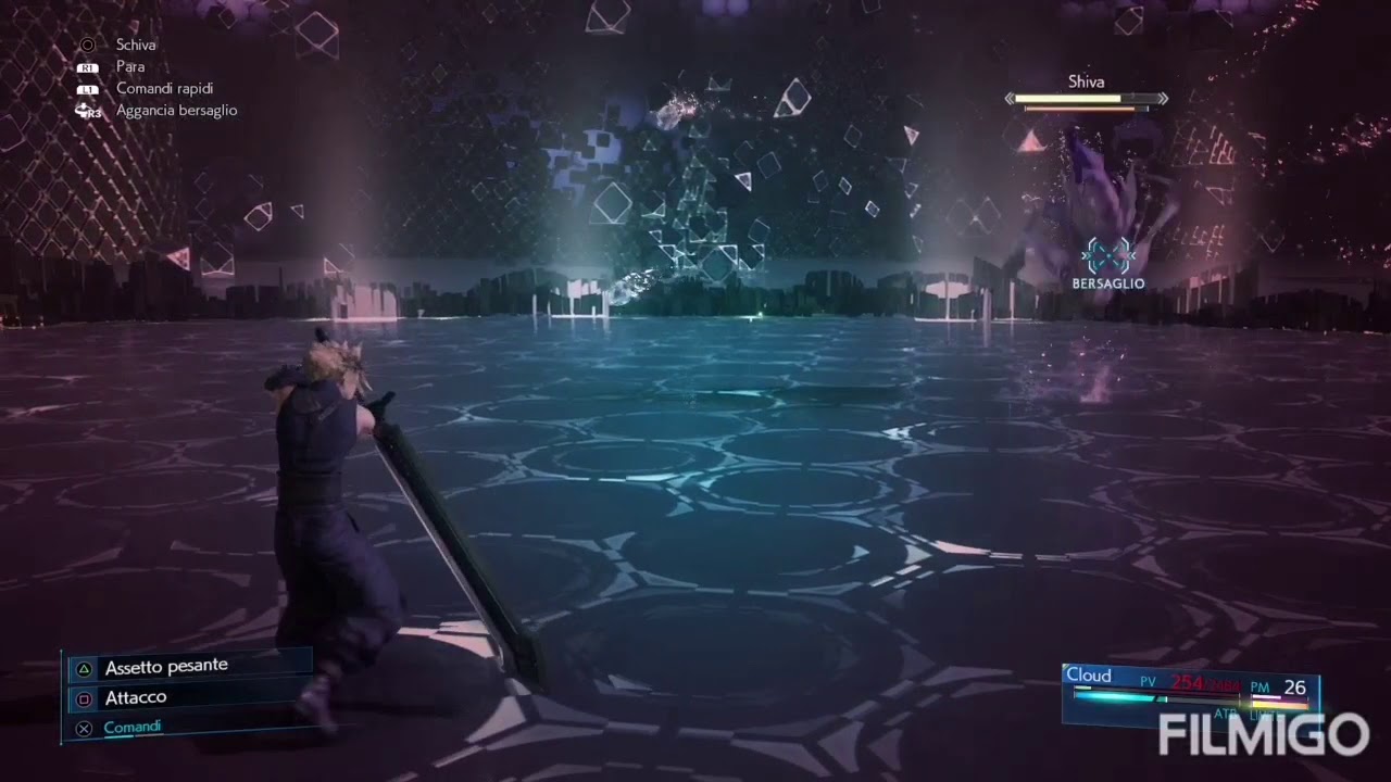 Final Fantasy VII Remake - Boss Fight Shiva ITA - YouTube