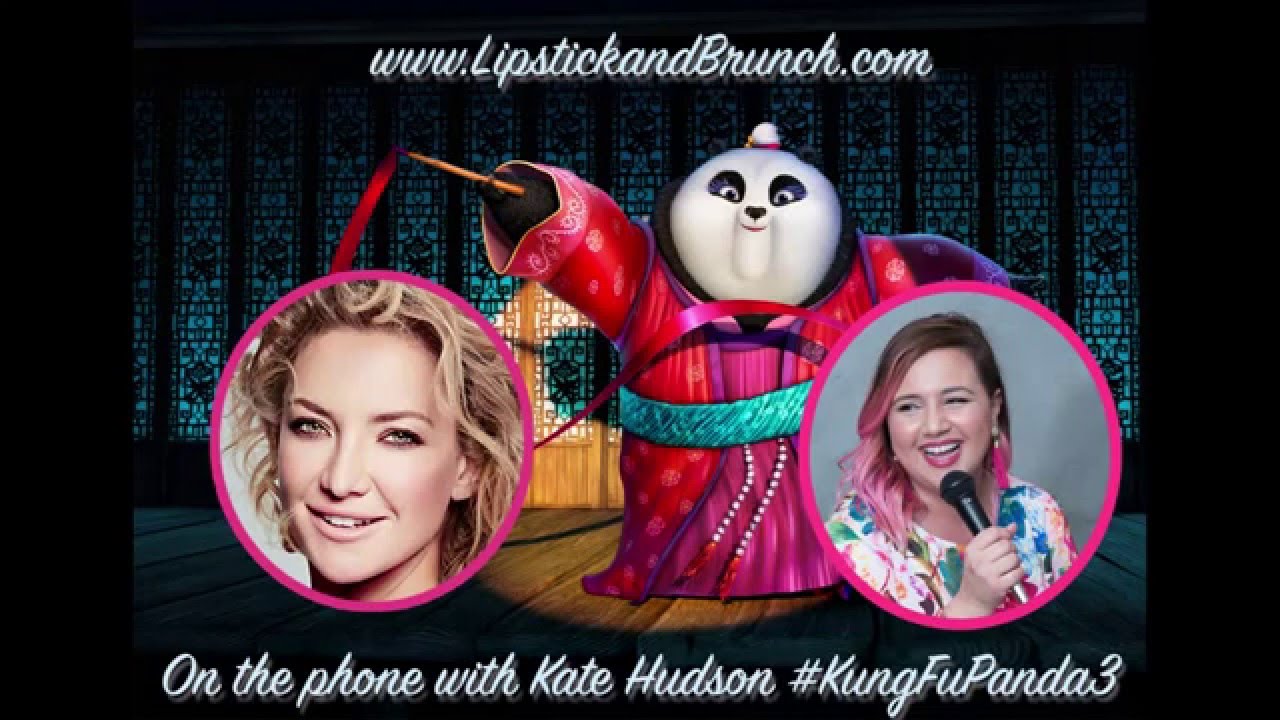 On The Phone With Kate Hudson: Kung Fu Panda 3 & Her New Beauty Book ...