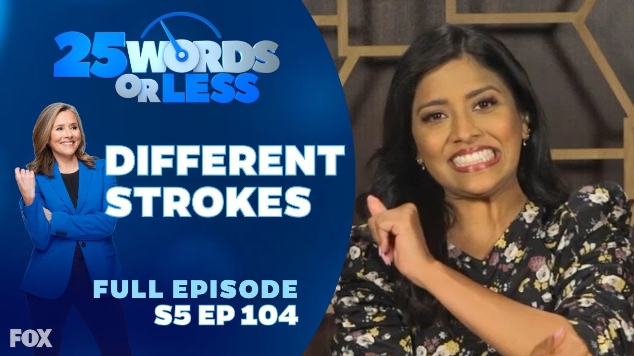 Ep 104 Different Strokes 25 Words Or Less Game Show Full Episode