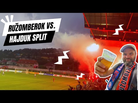 Z🔥KOTLE! Rizikový zápas! Torcida na Liptově! Šálu sem ubránil! Zavřený hospody! RUŽOMBEROK - HAJDUK!