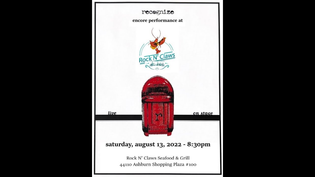 8/13/22 - recognize - 2nd show at Rock N' Claws! - YouTube