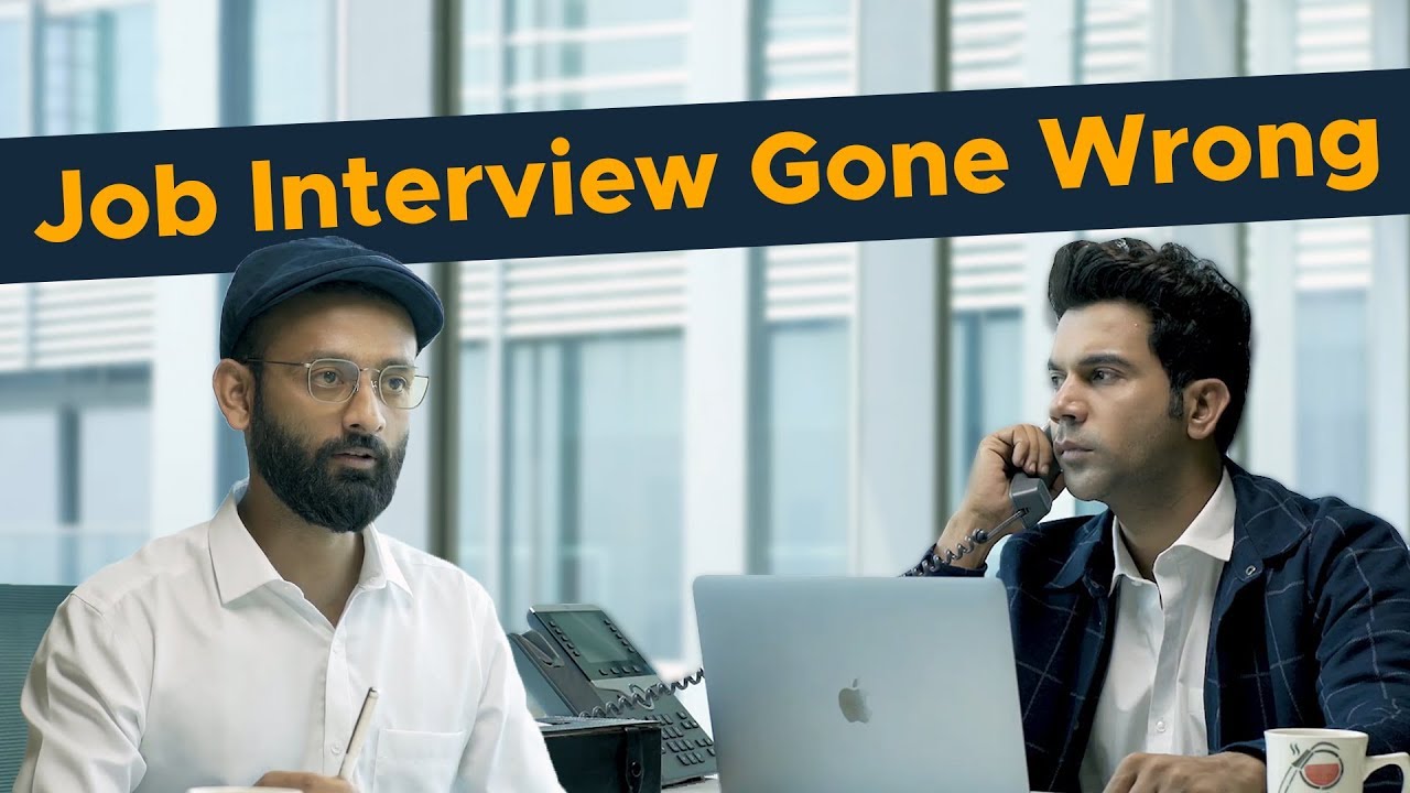 BYN : Job Interview Gone Wrong Feat. Rajkummar Rao - YouTube