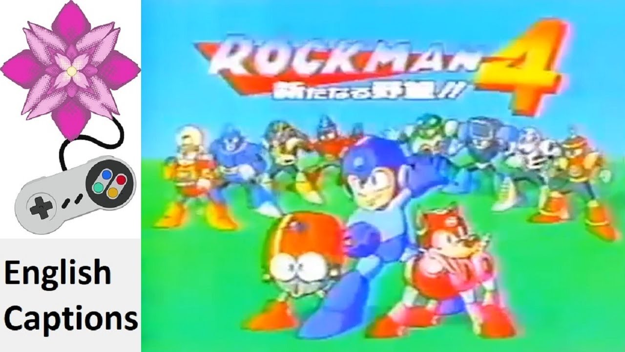 Mega Man 4 / Rockman 4 (Released) Japanese Commercial - YouTube
