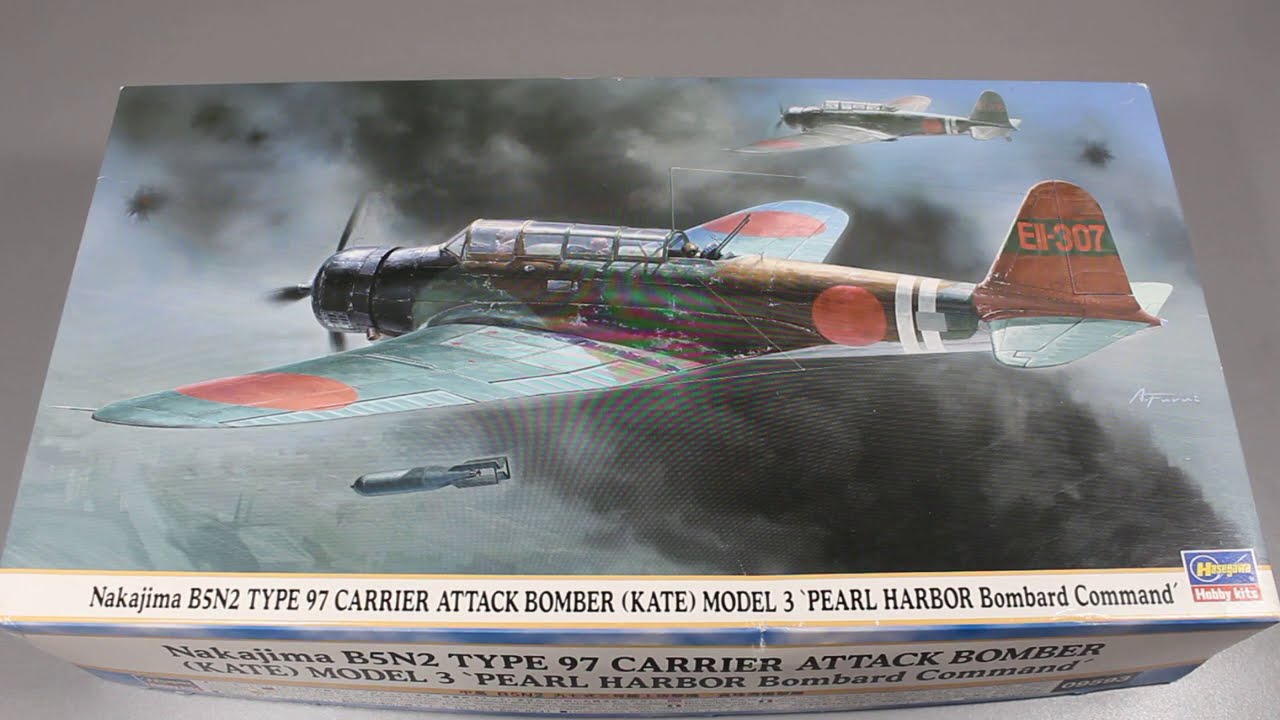 Hasegawa 1/48 B5N2 Kate - YouTube