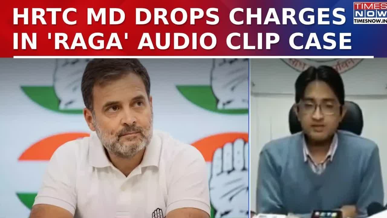 Himachal Anti Rahul Video Probe: HRTC MD Rohan Thakur Drops Charges ...
