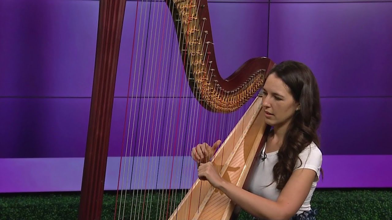 A peaceful performance of the harp by Megan Conley | Houston Life ...