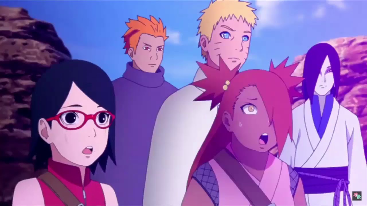 Sasuke, Naruto,Sakura, Sarada vs Shin Uchia - YouTube