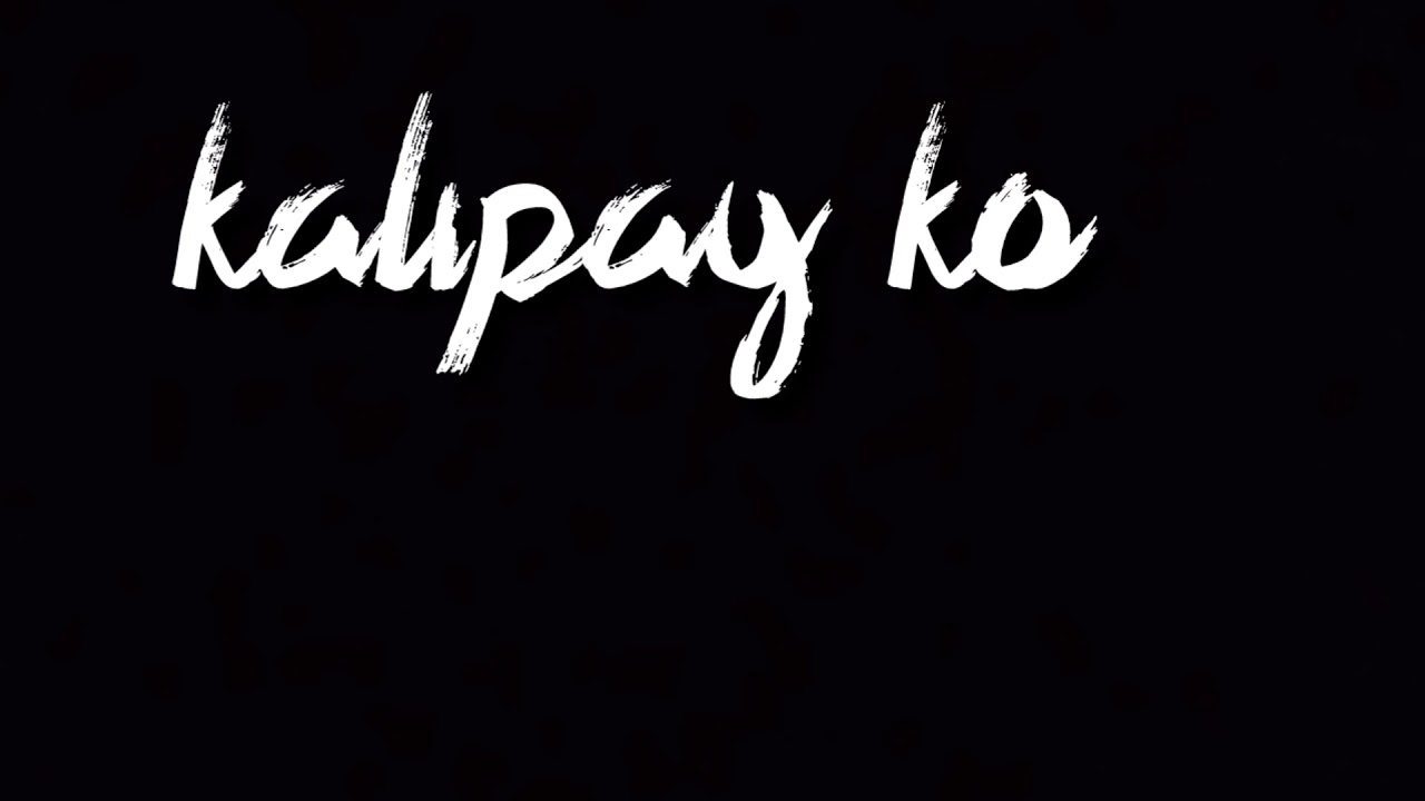 KALIPAY KO - Dab's Gee ft. K-jane CRF (Official Lyrics Video) - YouTube