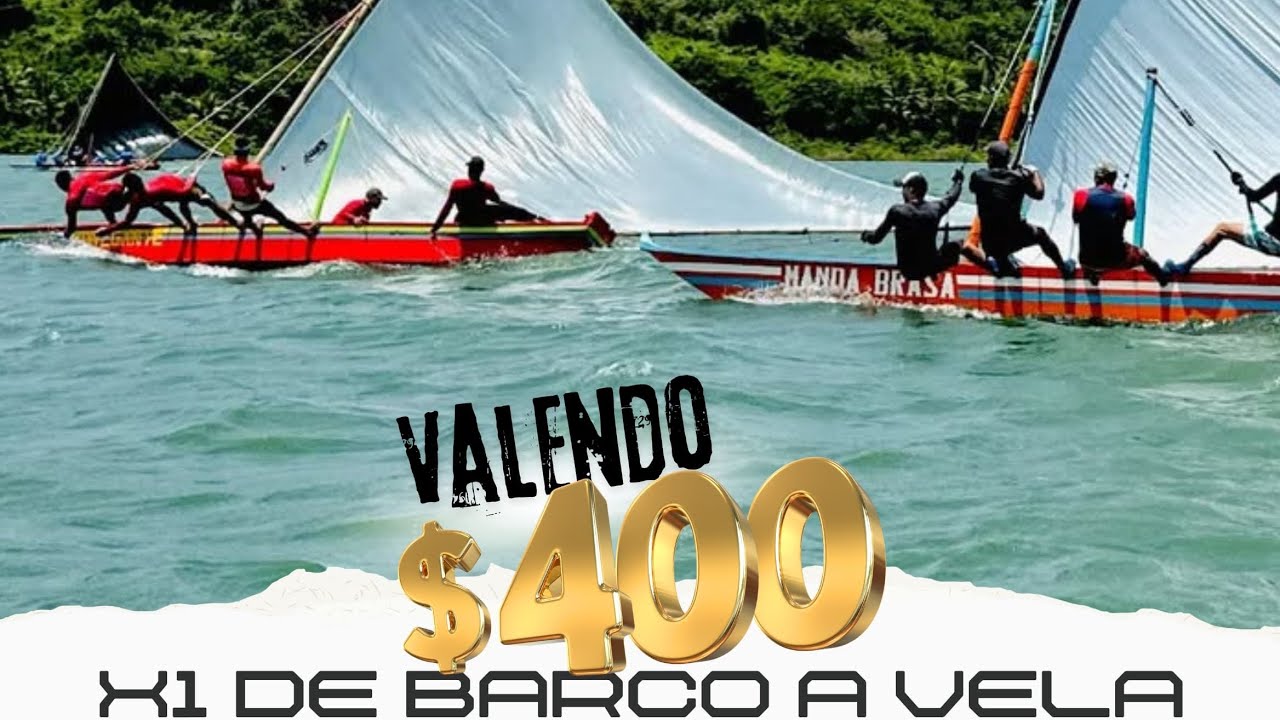 Corrida de barco à vela X1 ( Manda Brasa x Navegante) - YouTube