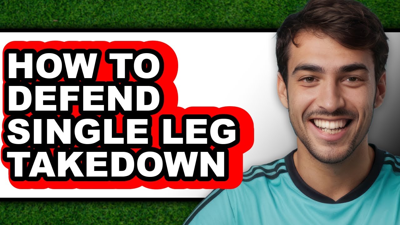 How to Defend Single Leg Takedown - Step by Step - YouTube