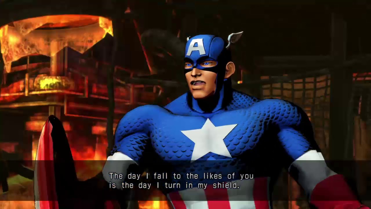 ULTIMATE MARVEL VS. CAPCOM 3 Captain America/Trish/Storm Playthrough ...