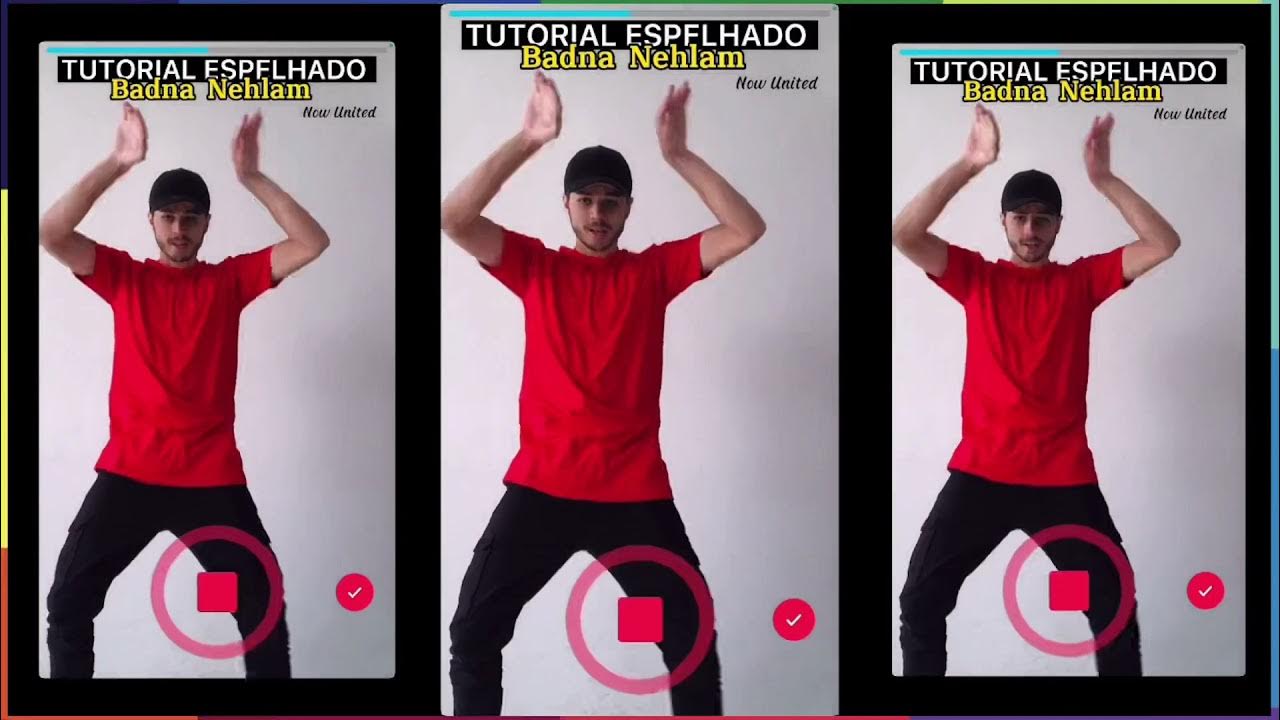 TUTORIAL ESPELHADO - BADNA NEHLAM NOW UNITED - Nathanael Eliabe - YouTube