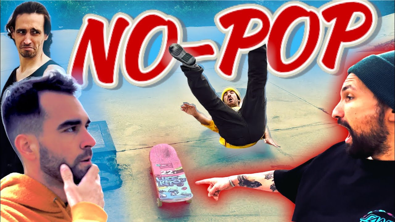 🚫 NO POP GAME OF SKATE / muy risas 😂 - YouTube