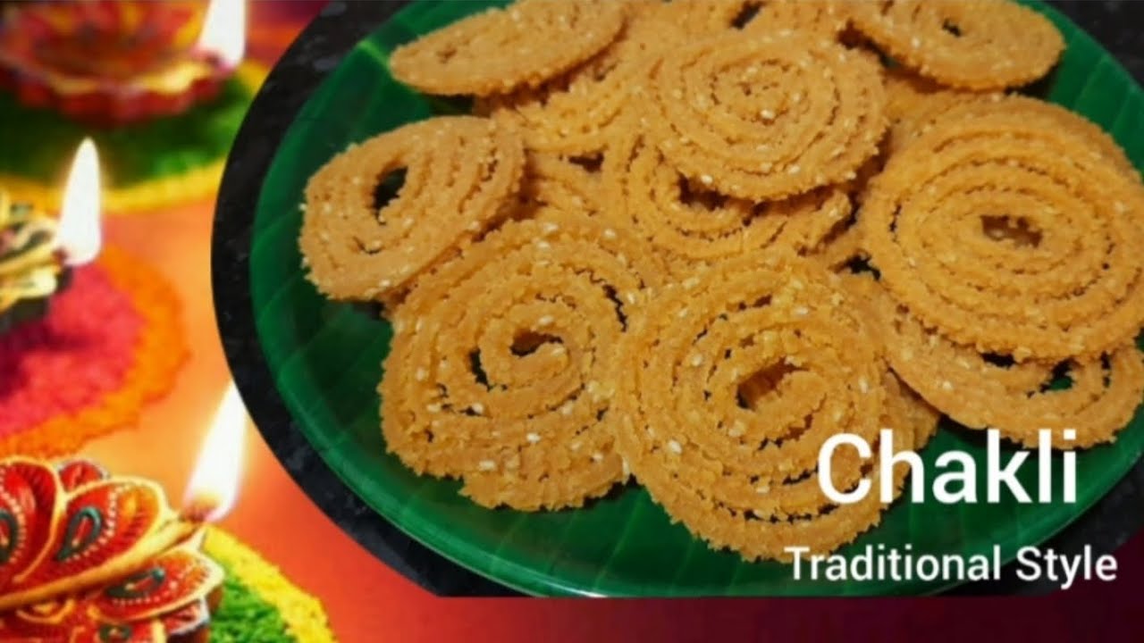 Chakli Recipe | Traditional Rice Urad dal Chakli | Chakli Premix ...