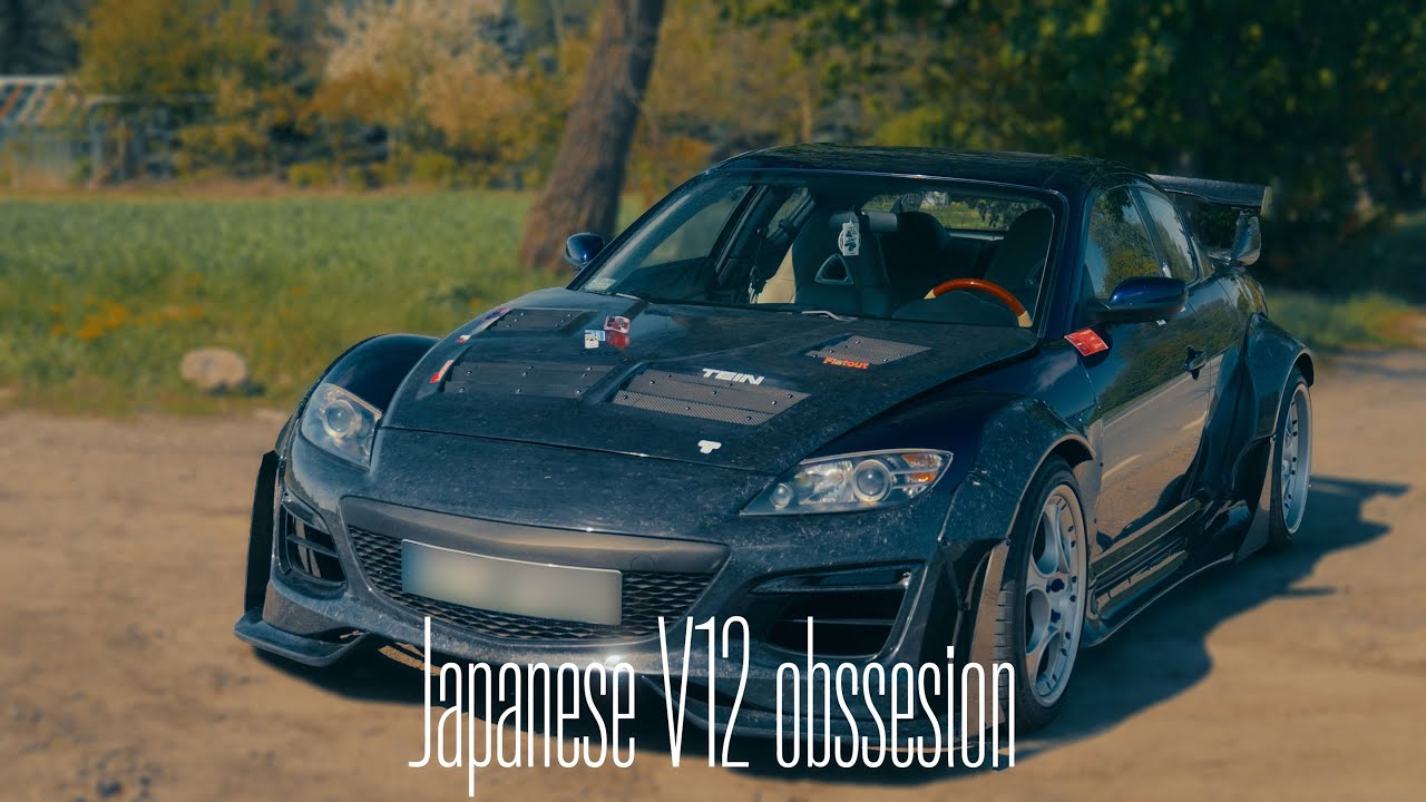Carbon Wide body Mazda RX-8: Japanese V12 obssesion - YouTube