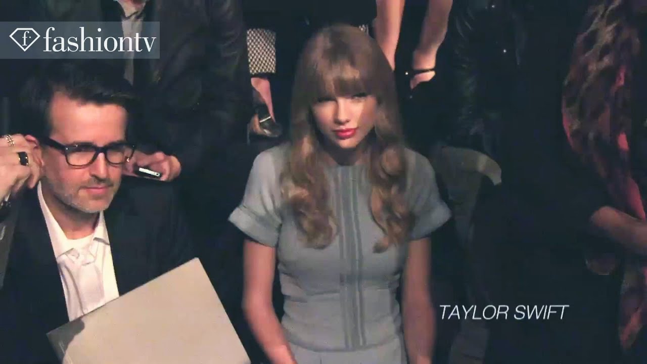 Taylor Swift, Front Row at Elie Saab Spring/Summer 2013 | Paris Fashion ...