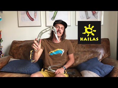 Kailas Entheos II ice axe, Dagger ice axe, and Swift ice screw review