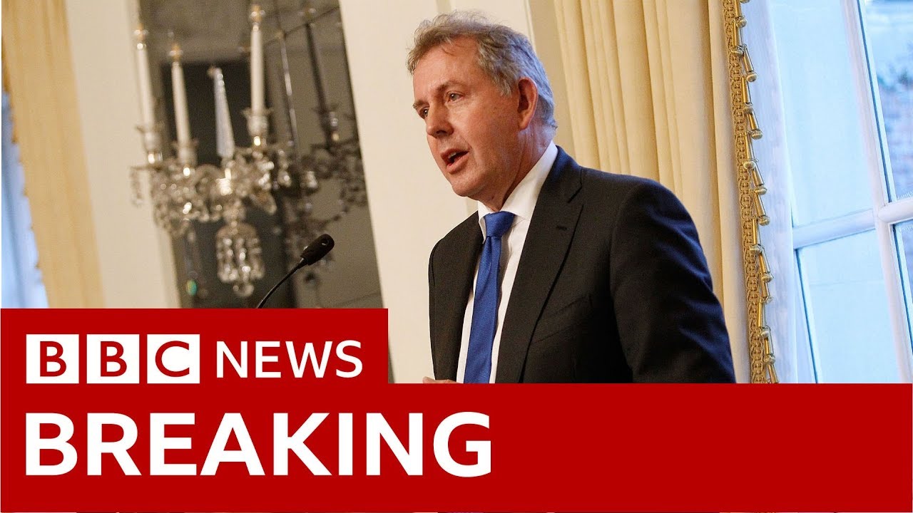Sir Kim Darroch resigns as UK ambassador to US - BBC News - YouTube