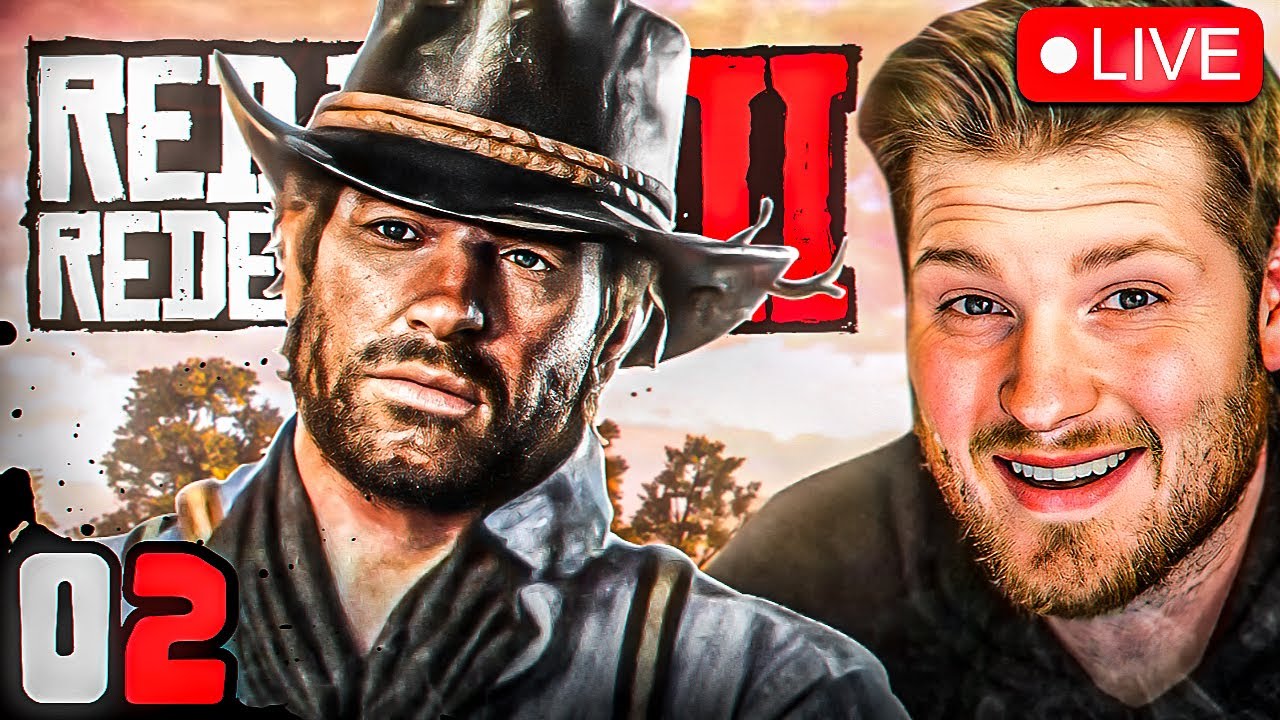 🔴LIVE - Rob Plays Red Dead Redemption 2 for the FIRST time (Part 2 ...