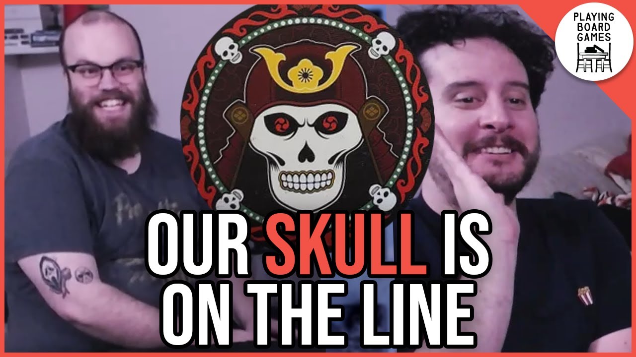 Our SKULL is on the line in, you guessed it, SKULL (BOARD GAME GAMEPLAY) - YouTube