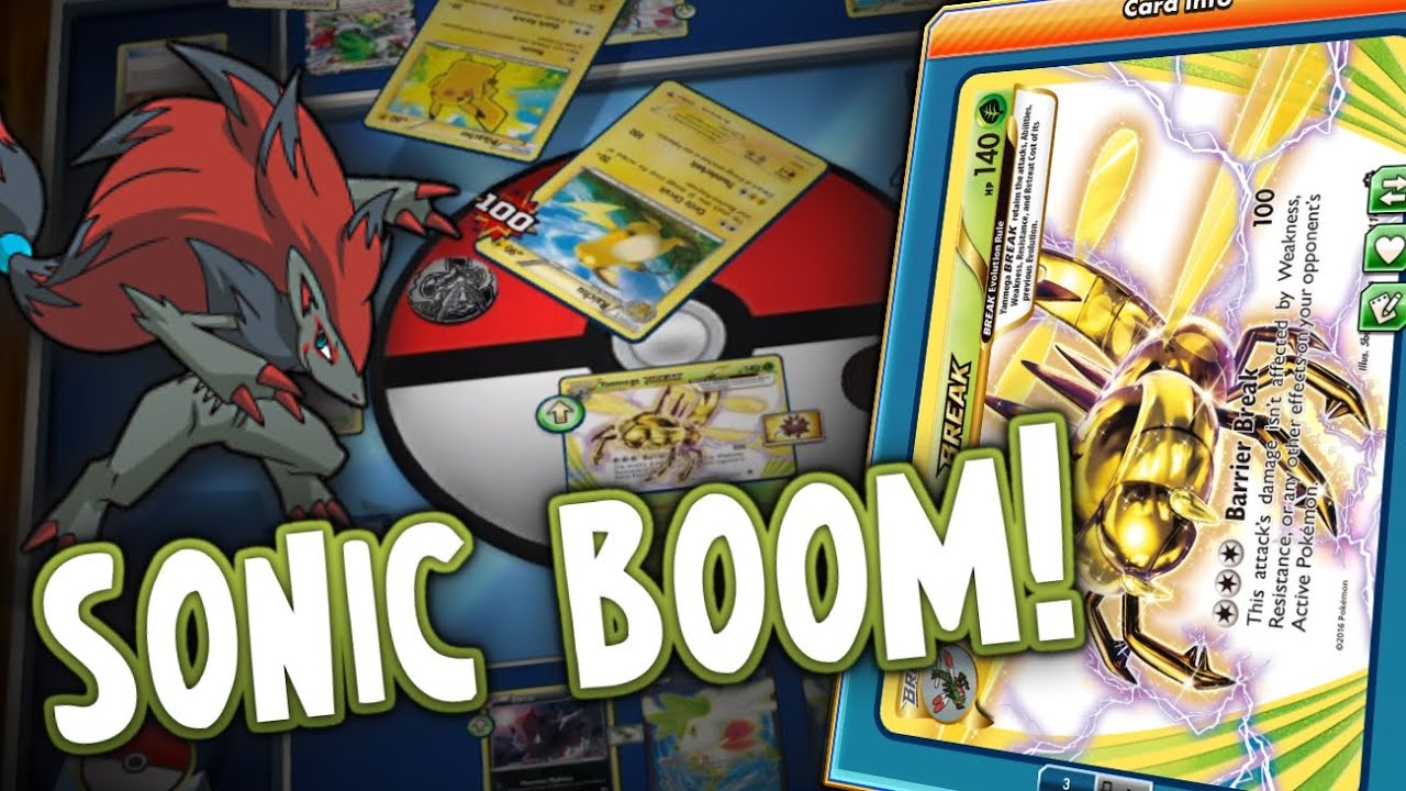 NEW FORMAT | Yanmega BREAK/Zoroark Deck, Cheap Attacks! | Pokémon TCG ...