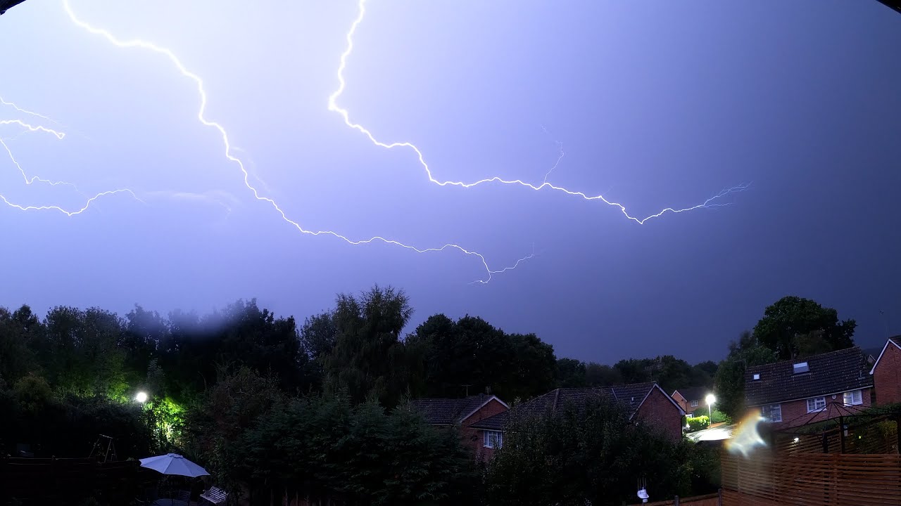 Thunderstorm Timelapse - 4th/5th September - YouTube