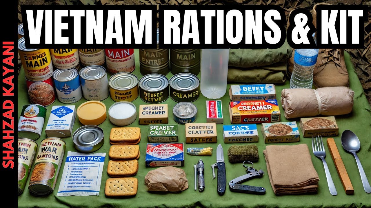 Vietnam War Food Rations & Survival Kit - YouTube