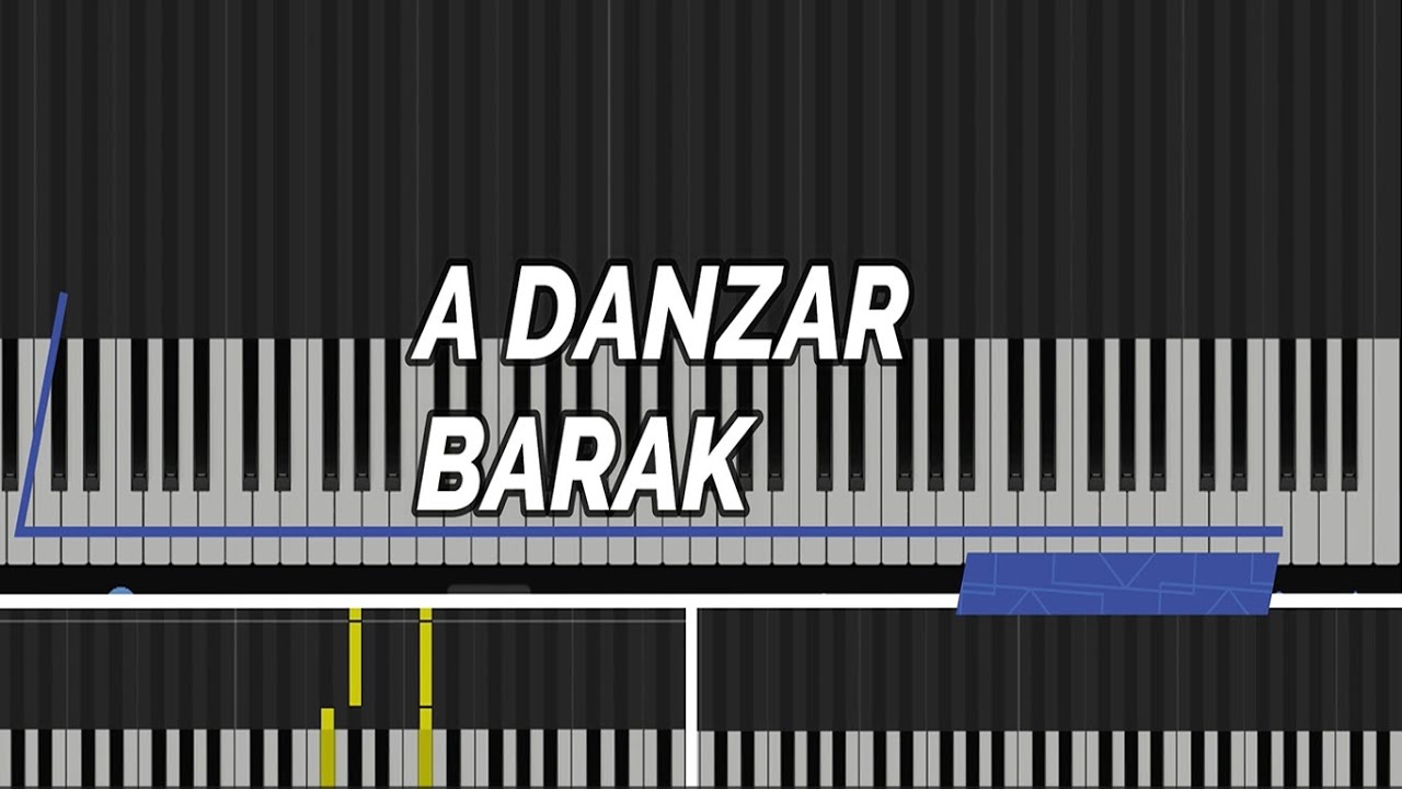 Barak ft. Redimi2 - A Danzar | Piano con melodía - YouTube