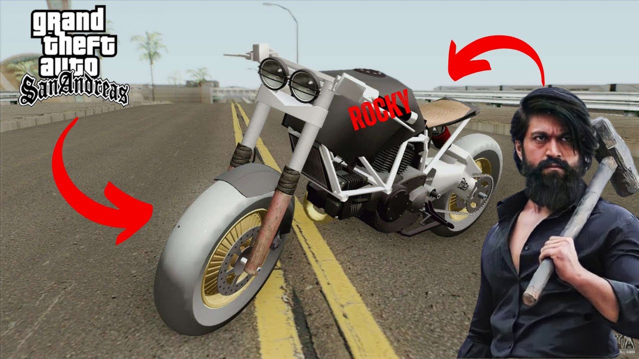 KGF Rocky's Bike Found In GTA San Andreas - YouTube