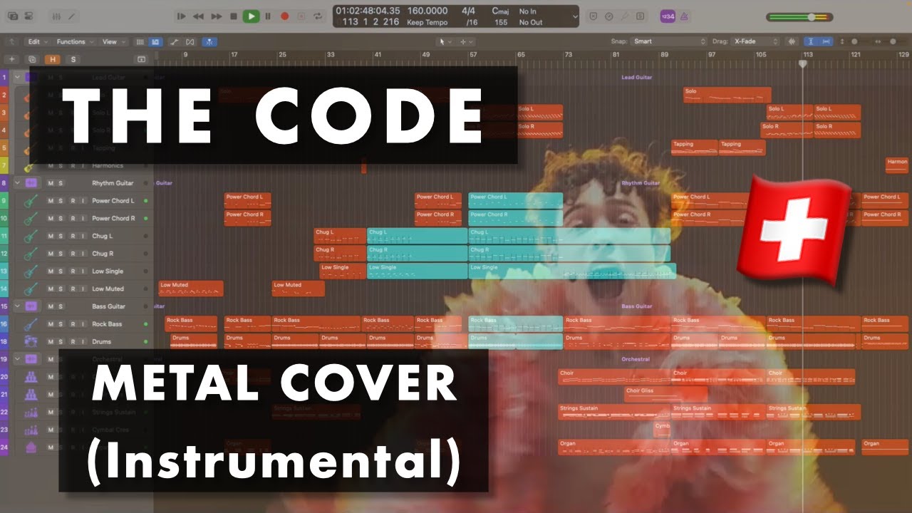 Nemo - The Code 🇨🇭 | Epic Metal Cover (Instrumental) - YouTube