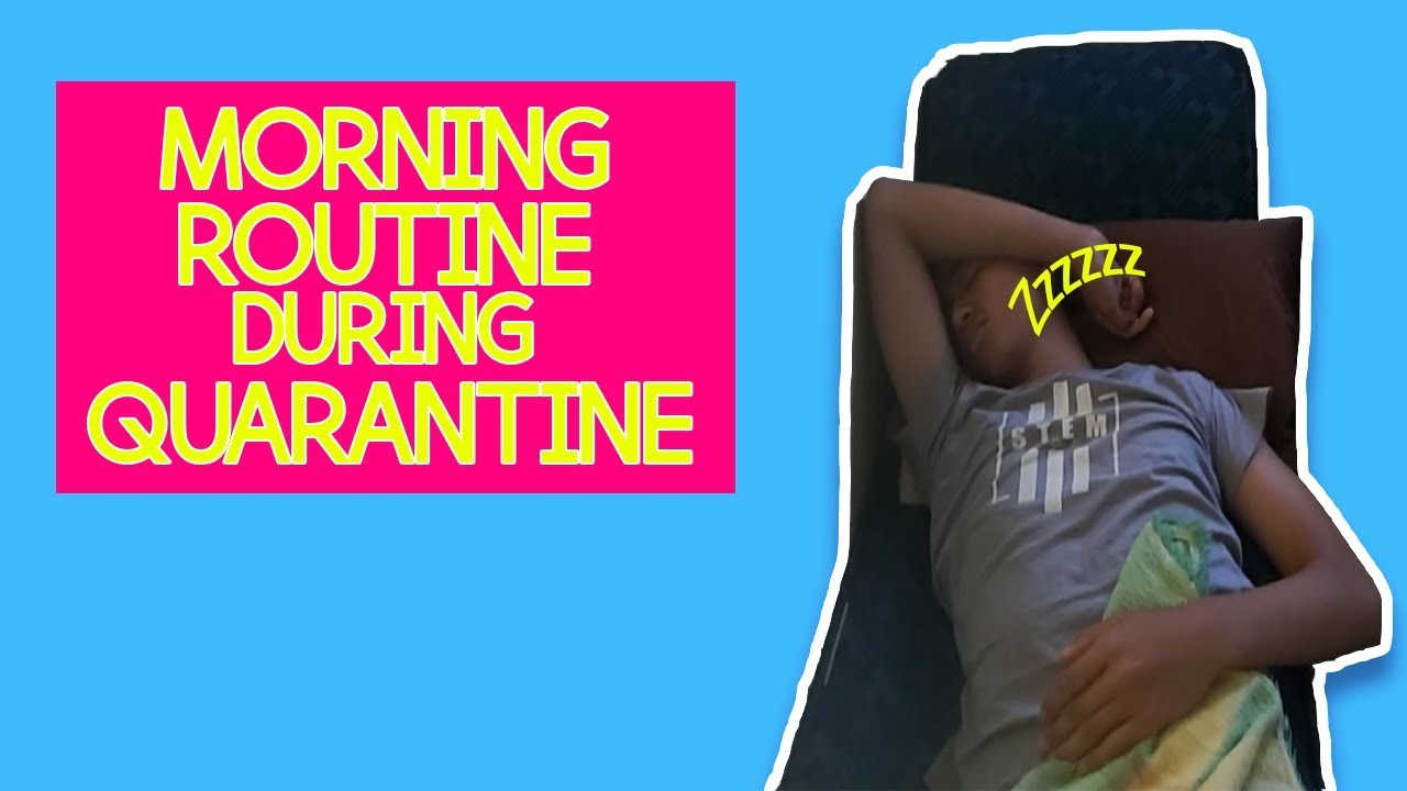 My MORNING ROUTINE DURING QUARANTINE - YouTube