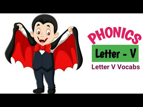 Phonics Letter - V | Learn Alphabet Sound - Letter V | Rama Rani - Kids ...
