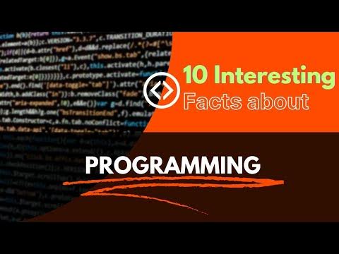 Ten interesting facts about programming. - YouTube