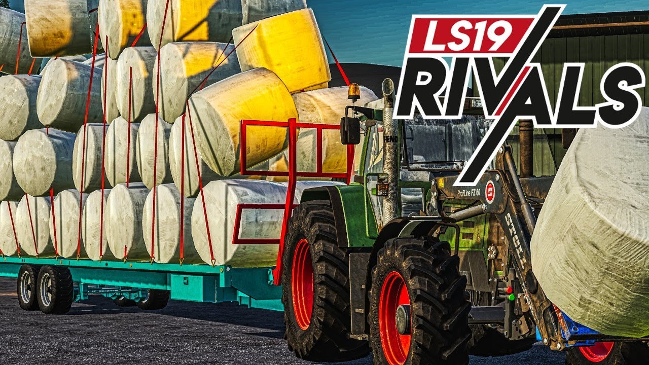 LS19 RIVALS #050 - 540 000 Liter SILAGE auf einem ANHÄNGER | Farming ...