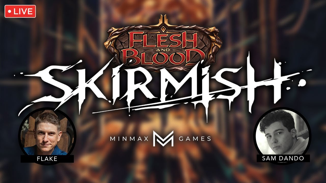 Skirmish Chicago 2023 LIVE | MinMaxGames | Flesh and Blood - YouTube