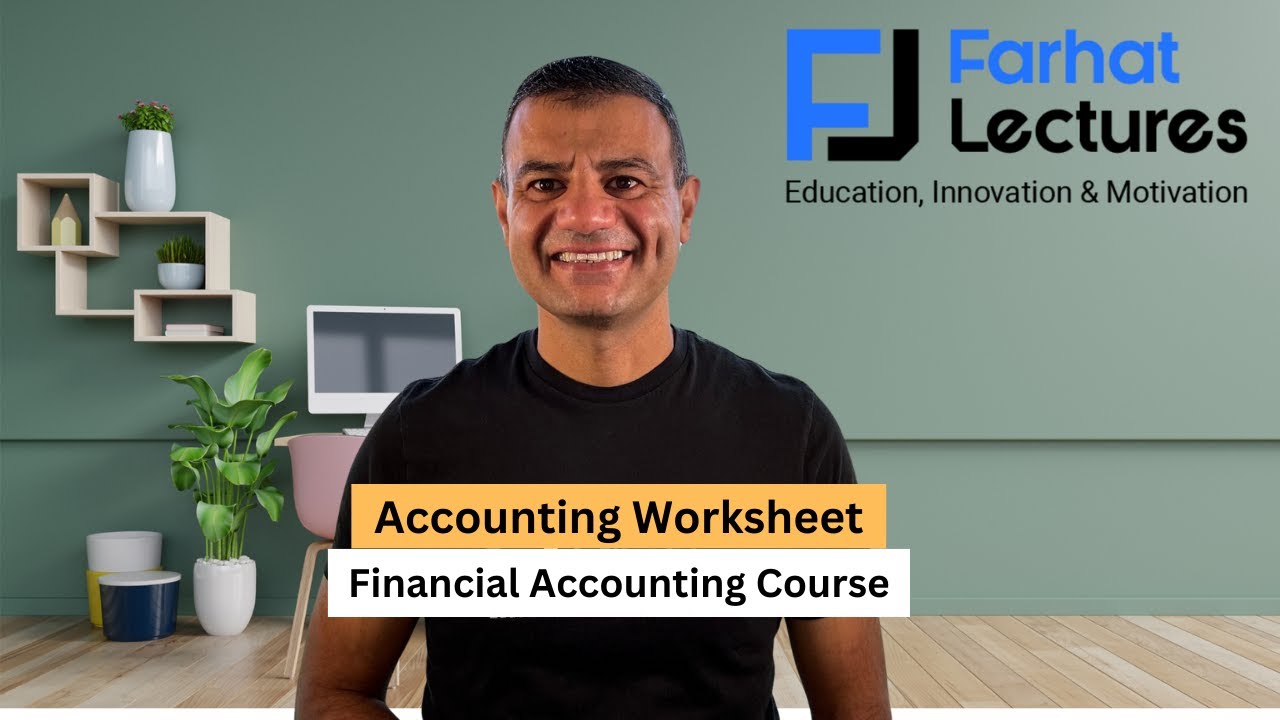 The 10 Columns Accounting worksheet. Financial Accounting - YouTube