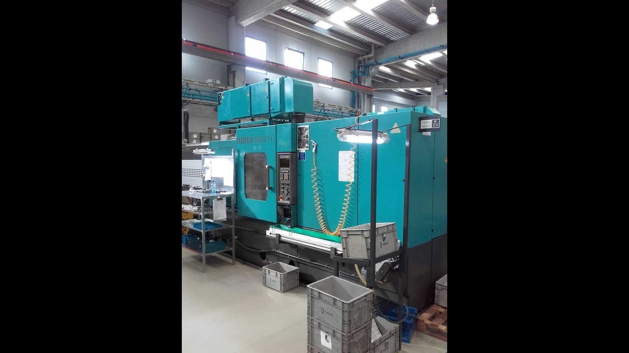 Index MS42C CNC Multi-Spindle Screw Machine - YouTube