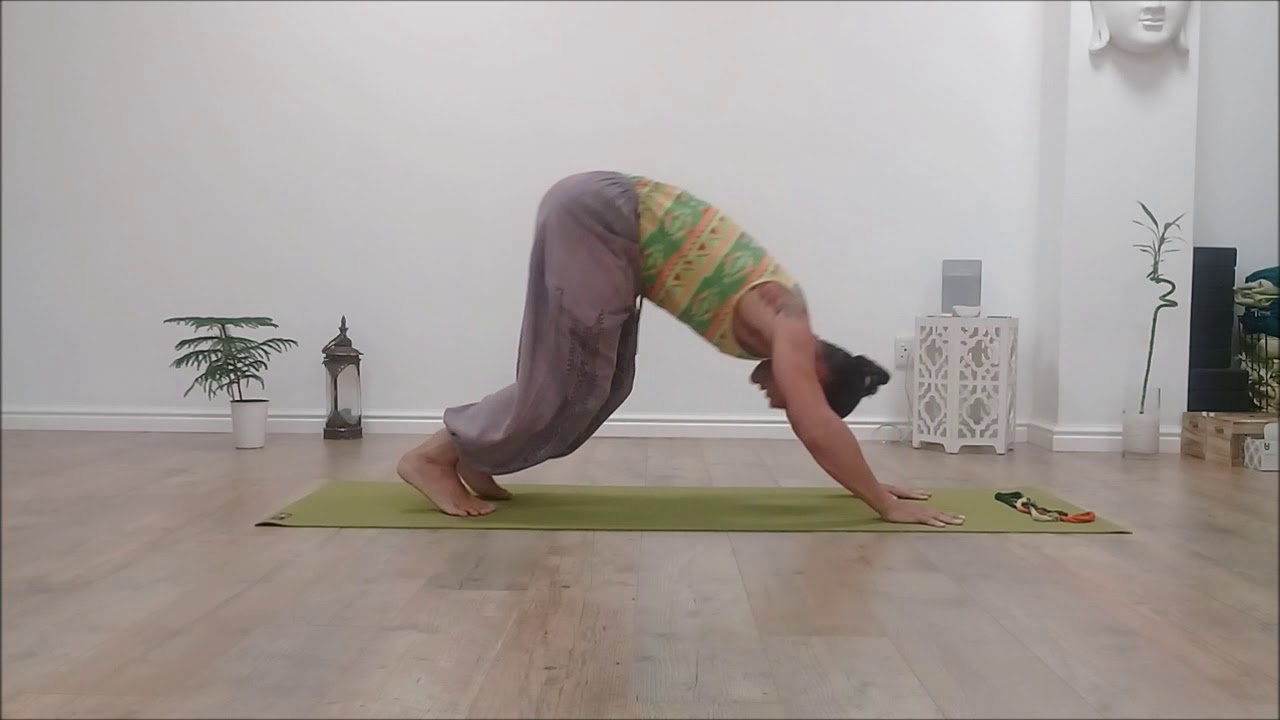 How to float from Downward-Facing Dog to Crow Pose - YouTube