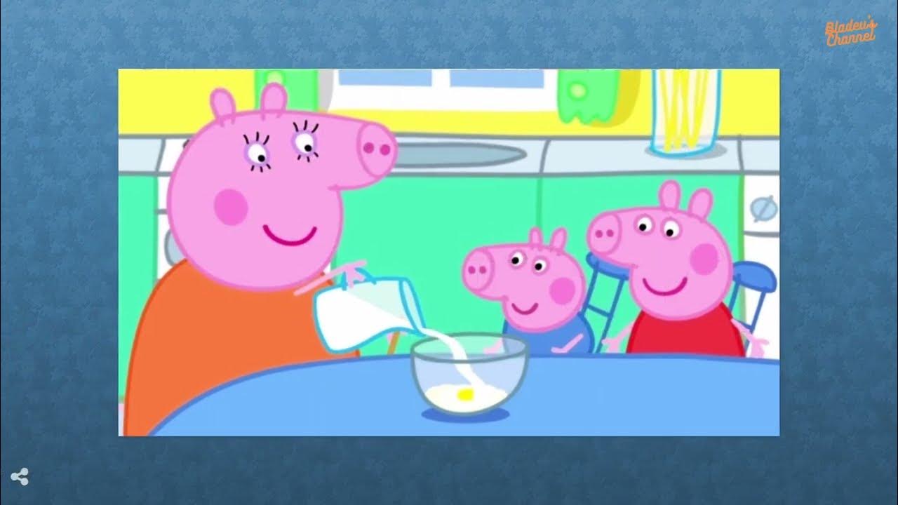 Peppa Pig Breakfast milk - Puzzle for children | Bladeu - YouTube