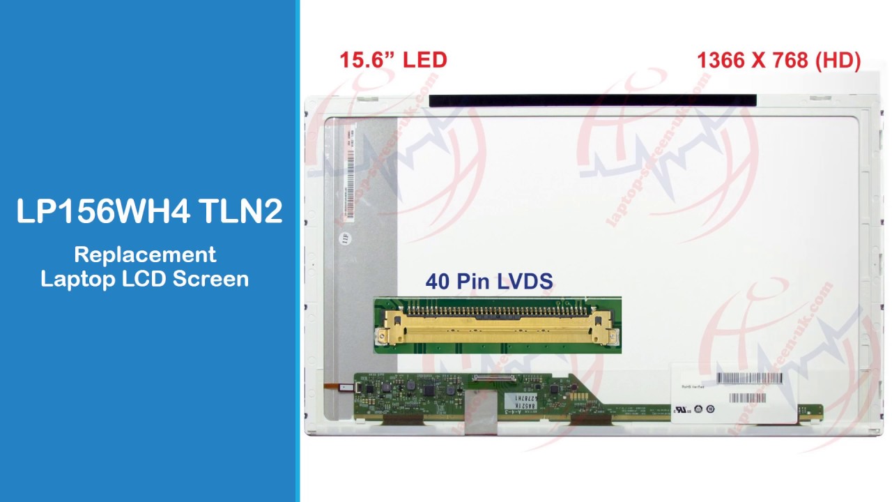 LP156WH4-TLN1 LP156WH4 (TL)(N1) Laptop Screen Replacement - YouTube