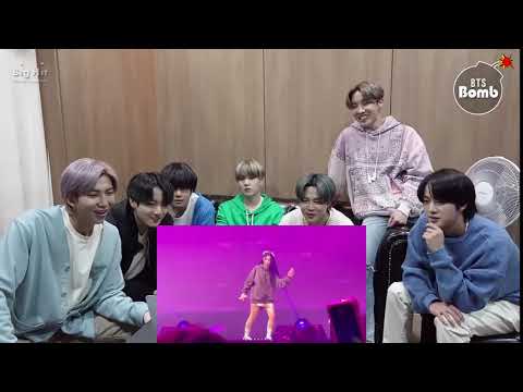 BTS REACTION TO BLACKPINK JISOO FUNNY AND CUTE MOMENTS FROM THE STAGE OF BORN PINK WORLD TOUR